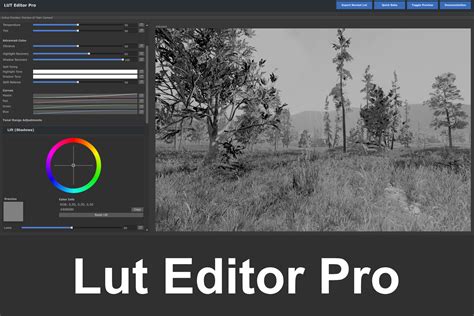 Lut Editor Pro Utilities Tools Unity Asset Store