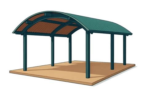 Legend Structures Prefabricated Steel Shade Structures
