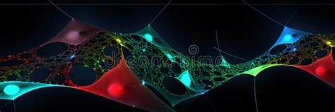 Visualization Of A Mathematical Concept Stock Illustration