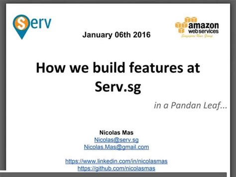 Devops Building By Feature With Immutable Infrastructure At Servsg