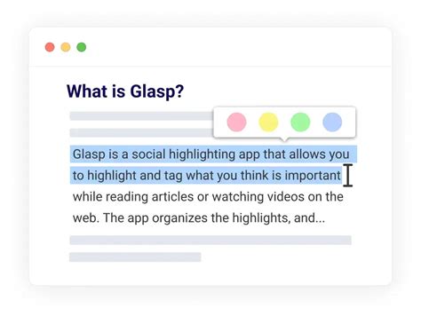 Glasp Pdf And Web Highlighter For Researchers And Learners