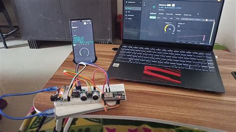Arpit Jain On Linkedin Iot Esp32 Ultrasonicsensor Oled Blynk