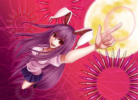 Nonoko Yuuka Nonoko Reisen Udongein Inaba Touhou Bad Id Bad Pixiv