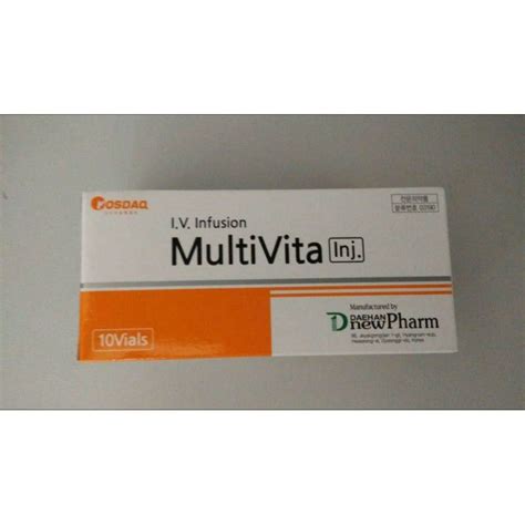Jual Multivitamin Injection Vit Abcde Shopee Indonesia