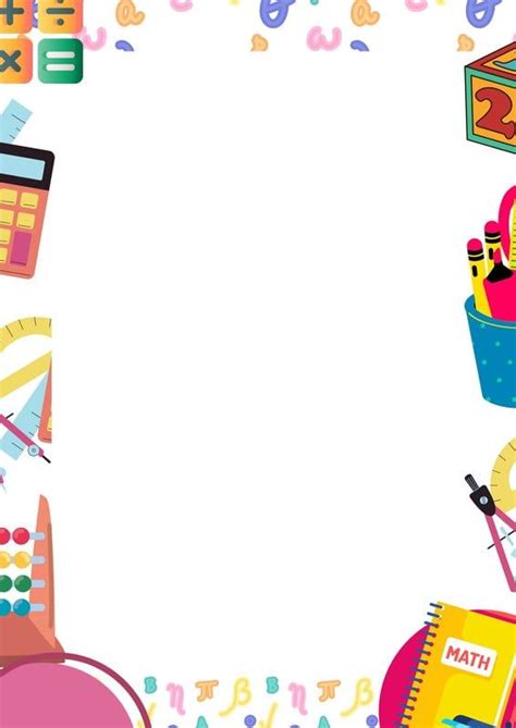 School Border Design Png School Border School Themes D93 School Themes Photo