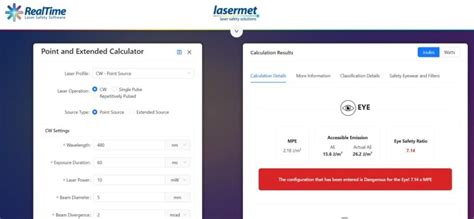 Sneak Peek Into Lasermets All In One Laser Safety Software Lasermet