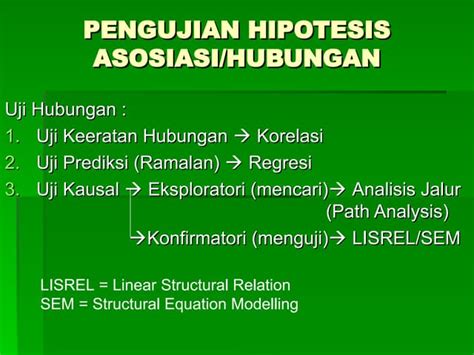 Contoh Rumus Uji Korelasi Dalam Statitiska Ppt
