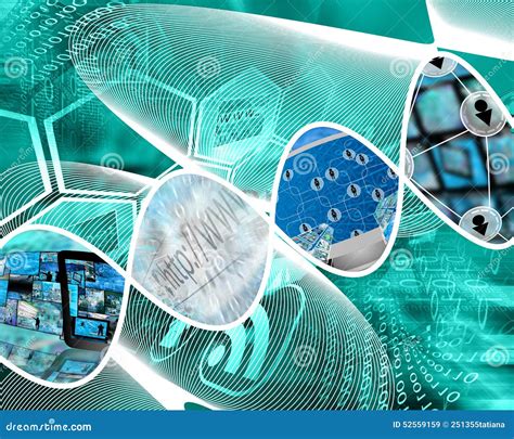 Dna Binary Code Stock Illustration Illustration Of Scheduled 52559159