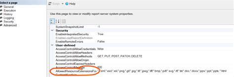 Reporting Services How To Upload Html Files On A Ssrs 2022 Reportserver Stack Overflow