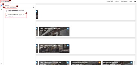 How To Generate The Daily Field Report Within Hcss Insights
