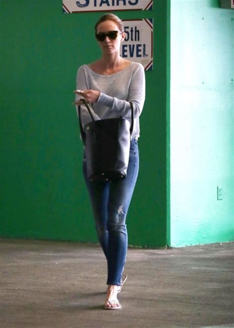 Emily Blunt In Jeans Out And About In Hollywood Hawtcelebs