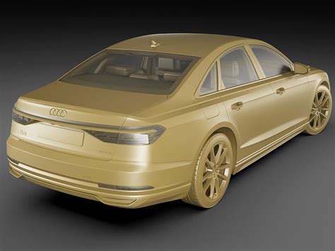 Audi A8 And A8l 3d Model 99 3ds C4d Max Obj Unknown Fbx Lwo
