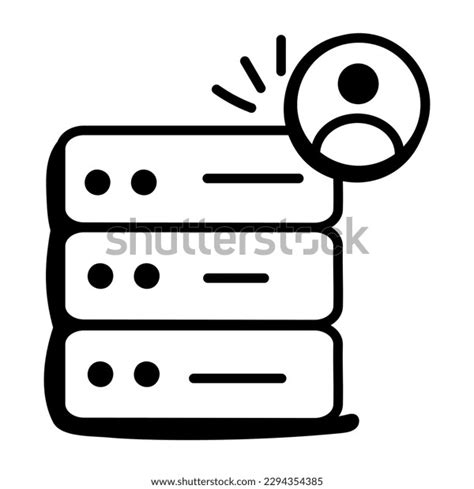 Database Doodle Icon Download Stock Vector Royalty Free 2294354385 Shutterstock