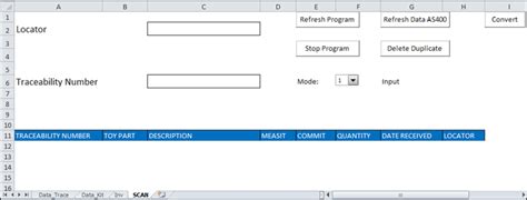 is located in an excel file named fifo xlsm this excel file is used