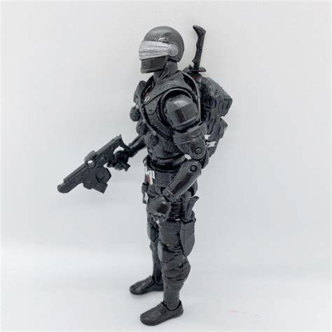 Gi Joe Classfied Series Snake Eyes Rare Used 41 Ebay
