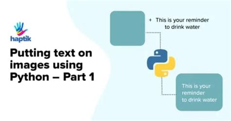 Putting Text On Image Using Python Part I