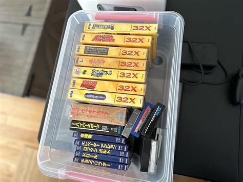 Sega 32x Games Installed Not Sure About The Sound Rpolymegahq