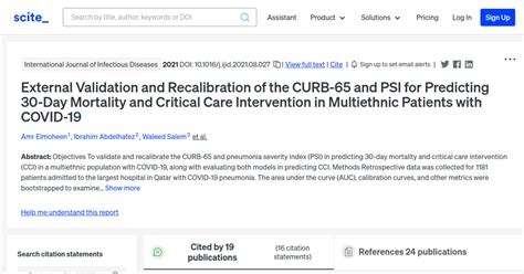 External Validation And Recalibration Of The Curb 65 And Psi For