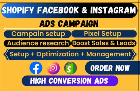 setup and manage high conversion shopify facebook ads campaign by ultra