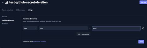 Adding Variables Will Delete The K8s Secret Created Via Git Token · Issue 2594 · Kubeshop