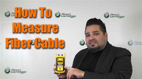 How To Measure The Length Of My Fiber Optic Cable Youtube