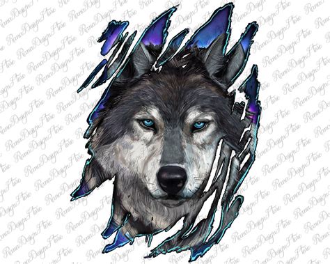 Wolf Scratch Mark Png Sublimation Design Western Life Png Wolves Png