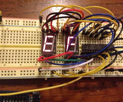 Dual Bcd To Hex 7 Segment Driver 6 Steps Instructables