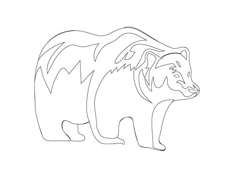 Bear Coloring Pages Printable Coloring Pages Free