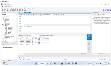 Mysql Describe Table I2tutorials