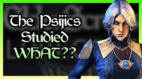 The Mysteries Of The Psijic Order Youtube