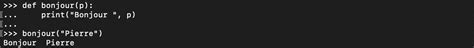 Notions Avancées Sur Les Paramètres Des Fonctions Python Pierre Giraud