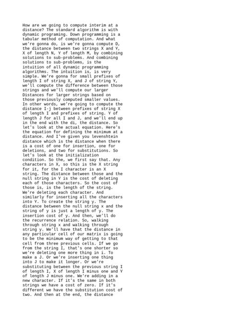 02 Computing Minimum Edit Distance 5 54 Pdf String Computer