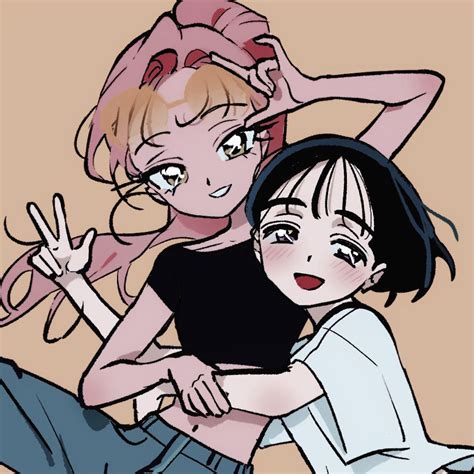 𝐌𝐈𝐙𝐈 And 𝐒𝐔𝐀 」 Alien Anime Original Art