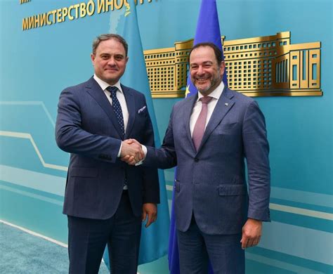 Kazakhstan and EU Discuss Steps to Deepen Cooperation in Key Areas : r ...
