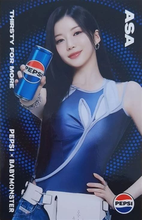 Asa Pepsi Thailand Photocard In 2024 Asa Pepsi South Korean Girls