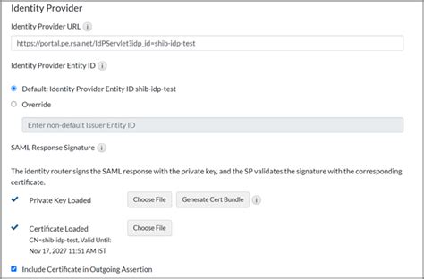 Shibboleth Idp Saml My Page Sso Configuration Rsa Ready Implementation Guide Rsa Community
