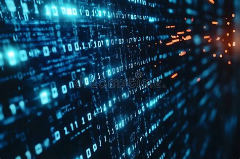 Binary Code Abstract Background Stock Illustration Illustration Of Data Artificial 350855529