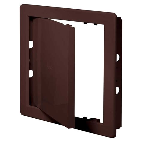 Access Panel Brown Wall Inspection Hatch Door Abs Plastic
