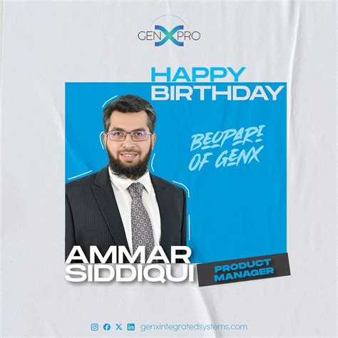 Genx Genxintegratedsystems Happybirthday Birthdaywishes Genx Integrated Systems