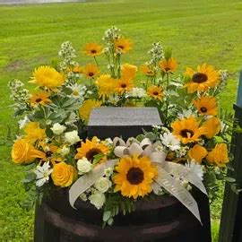 Sunflower Cremation Urn