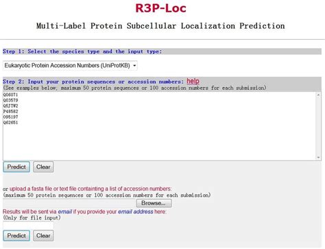 An Example Of Using Accession Numbers As Input Download Scientific