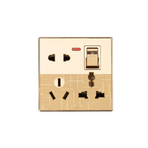 Hee Marigold 8 Pin Multi Socket With Switch