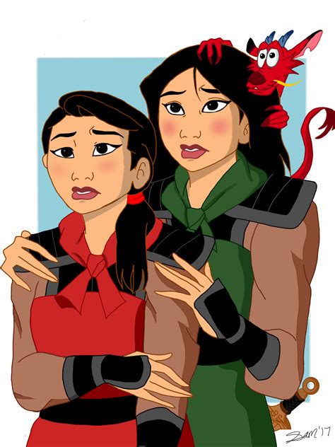 Mulan And Ana Ming By Fluttershy7150 On Deviantart