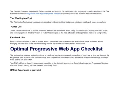 PWA Development Guide Creating Progressive Web Apps Pdf
