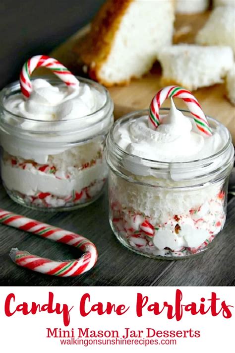 Candy Cane Parfaits In Mason Jars Walking On Sunshine Recipes