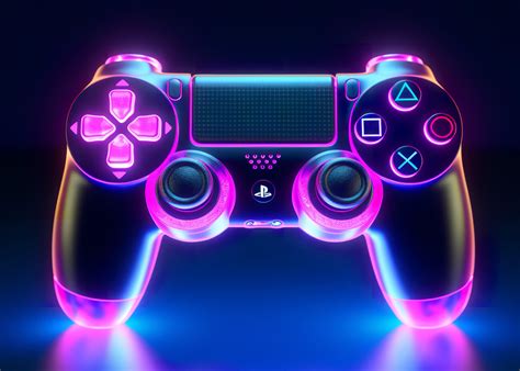 Playstation Controller Art