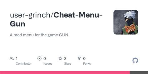 Github User Grinchcheat Menu Gun A Mod Menu For The Game Gun