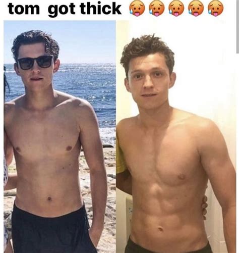 Tom Holland Shirtless