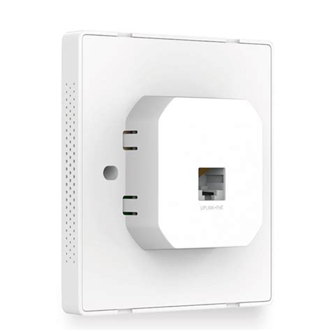 Tp Link Wireless N Wall Plate Access Point Mbps Led Wi Fi Button X Mbps Ethernet