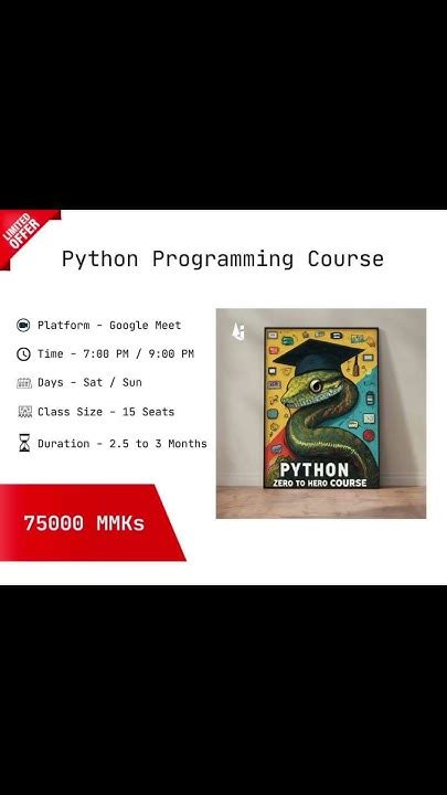 Live Class လေးလာပါပြီဗျို့ Programming Pythonprogramming Dataanalysis Coding